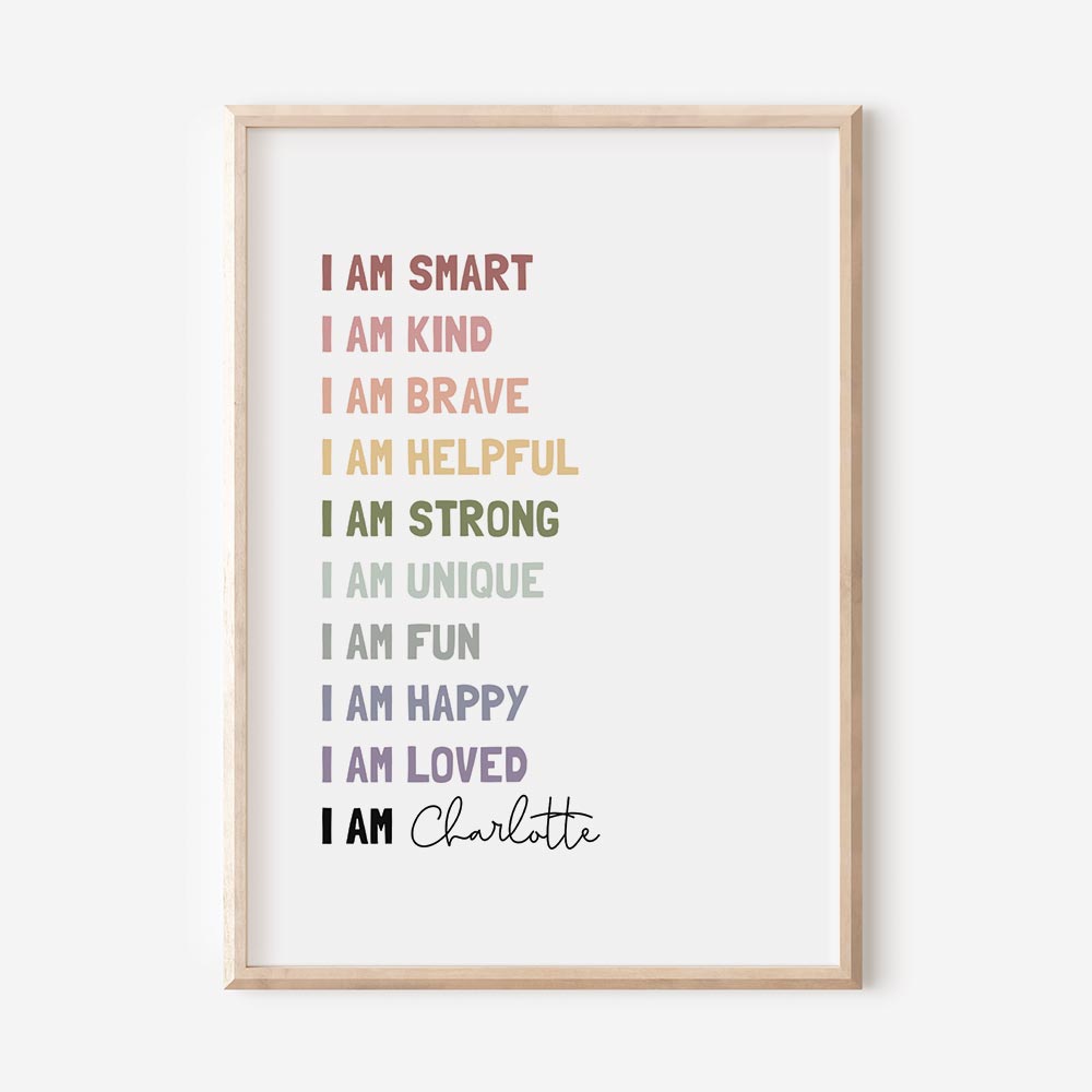 Children's Art Prints | Nursery Art | Personalised Playroom Wall Art ...