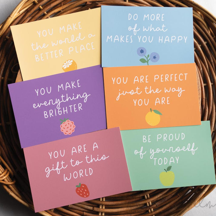 Positivity Note Cards - Set Of 6 – At The Helm