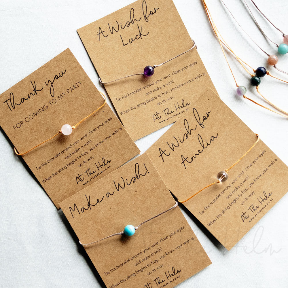 Crystal Wish Bracelets - At The Helm NZ