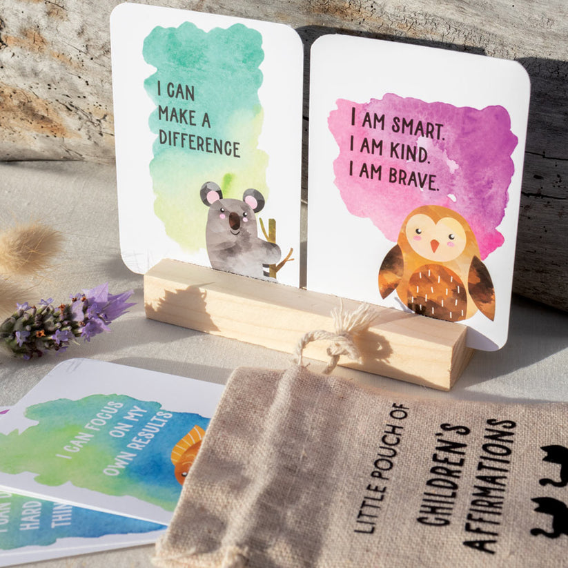 Little Pouch Of Children's Affirmations - Mini Affirmation Cards - At ...